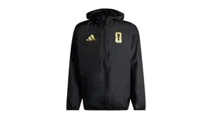 Adidas Fifa World Cup 202026 Official Emblem Windbreaker Jacket - Black