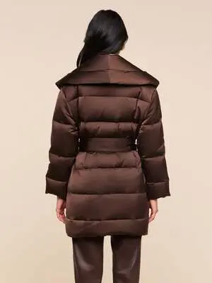 L'Agence Glacier Shawl Puffer Jacket