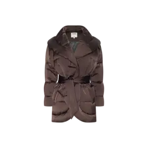 L'Agence Glacier Shawl Puffer Jacket