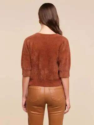 L'Agence Guinevere Cropped Pullover