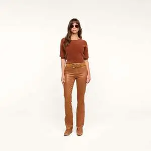 L'Agence Guinevere Cropped Pullover - Java