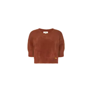 L'Agence Guinevere Cropped Pullover - Java
