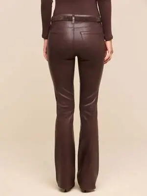 L'Agence Ruth Coated Straight-leg Jean