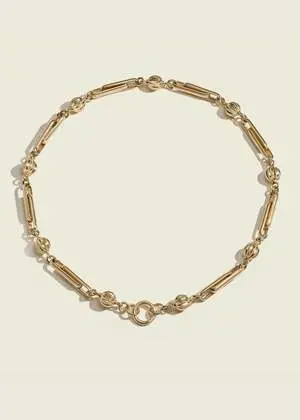 LUCY DELIUS Stirrup Necklace - Yellow
