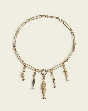 LUCY DELIUS Mermaid Clip Pendant
