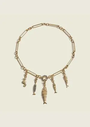 LUCY DELIUS Mermaid Clip Pendant
