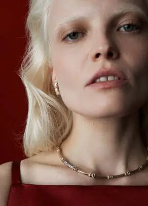 LUCY DELIUS Sciura Pavé Necklace