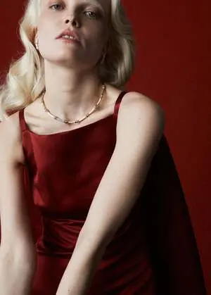 LUCY DELIUS Sciura Pavé Necklace