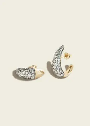 LUCY DELIUS Antique Finish Victorian Set Ear Cuffs - Yellow