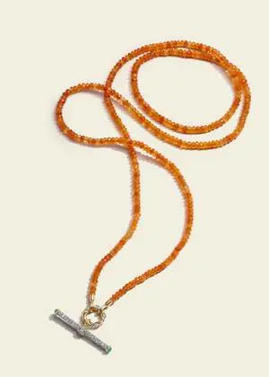 LUCY DELIUS Carnelian Strands Necklace