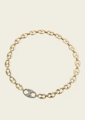 LUCY DELIUS Diamond Persephone Necklace - Yellow