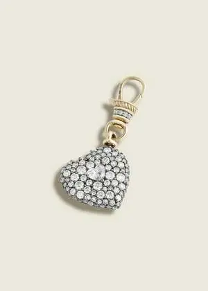 LUCY DELIUS Antique Finish Chubby Love Pendant - Yellow