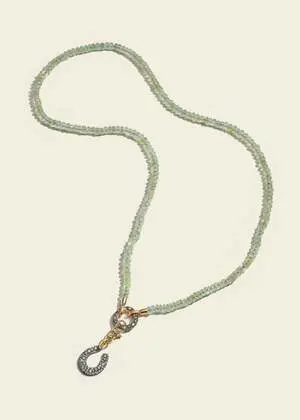 LUCY DELIUS Phrenite Strands Necklace