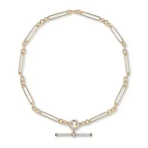 LUCY DELIUS Diamond T-bar Pendant