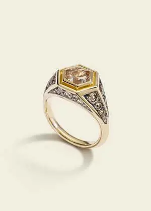 LUCY DELIUS Origin Pinky Ring - Yellow