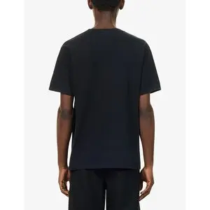 Obey Logo-print Relaxed-fit Cotton T-shirt