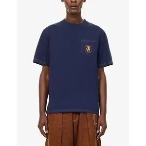 NICHOLAS DALEY Sound Clash Graphic-print Cotton T-shirt