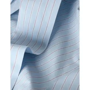 Whistles Striped Scarf-detail Cotton Shirt