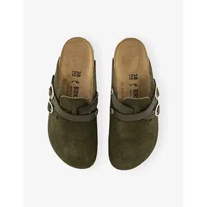 BIRKENSTOCK Blair Suede Clogs
