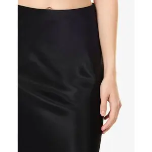 Rails Romina Bias-cut Satin Maxi Skirt
