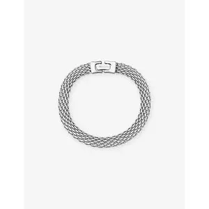 MISSOMA Heirloom Chain Platinum Pvd Plated Stainless-steel Chain Bracelet - Silver