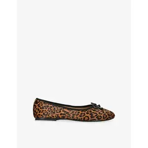 Sam Edelman Alie Leather Ballet Flats - Brown