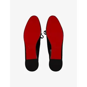 CHRISTIAN LOUBOUTIN Mocastrass Patent-leather Loafers