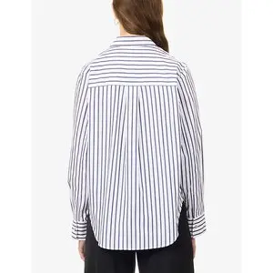 ME+EM Forever Striped Cotton Shirt