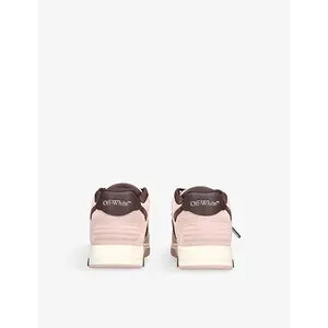Off-White Out Of Office Leather Trainers - Pink Comb