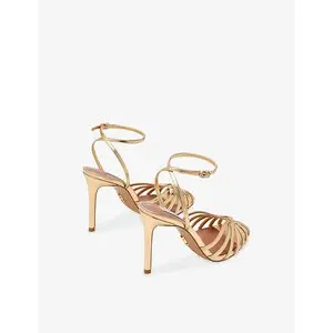 Steve Madden Mizuna Heeled Faux-leather Sandals