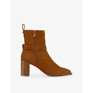 CHRISTIAN LOUBOUTIN Dianouchette 70 Suede Heeled Boots