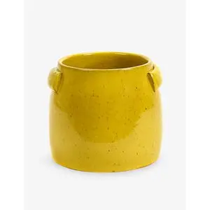 SERAX Tabor Small Terracotta Vase - Yellow