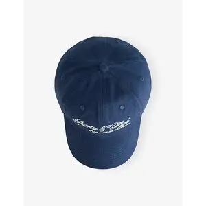 SPORTY & RICH International Embroidered Cotton Cap