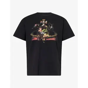 VIVIENNE WESTWOOD Still Life Orb Cotton T-shirt - Black
