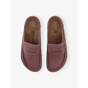 BIRKENSTOCK Naples Wrapped Suede Clogs