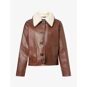 Rails Terra Faux-leather Jacket - Espresso