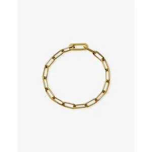 MISSOMA Classic Paperclip 18ct Gold Pvd Plated Stainless-steel Chain Bracelet - Silver
