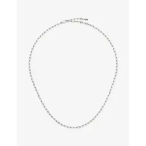 MISSOMA Mini Paperclip Chain Platinum-plated Stainless-steel Necklace - Silver