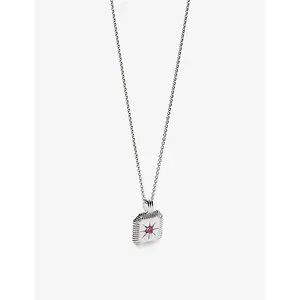 MISSOMA Sterling- And Crystal Pendant Necklace