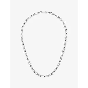 MISSOMA Classic Paperclip Platinum Pvd-plated Stainless Steel Chain Necklace - Silver