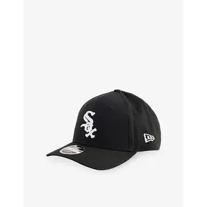 New Era 9forty Chicago White Sox Mlb Side-script Cotton Baseball Cap - Black