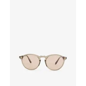 TOM FORD Aurele Acetate Sunglasses - Dark Green