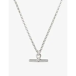 MISSOMA Chunky T Bar Plated Brass Chain Necklace