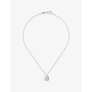 MISSOMA November Birthstone Sterling- And Crystal Pendant Necklace - Silver