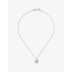 MISSOMA January Birthstone Sterling- And Crystal Pendant Necklace - Silver