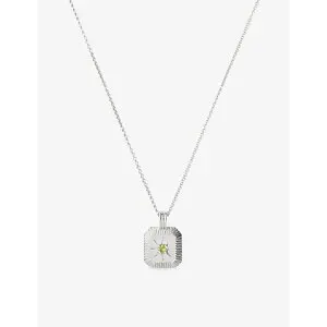 MISSOMA Sterling- And Crystal Pendant Necklace