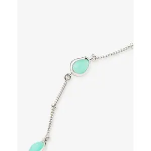 MISSOMA Magma Gemstone Plated Sterling- And Amazonite Charm Choker