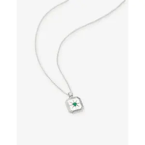 MISSOMA May Birthstone Sterling And Crystal Pendant Necklace
