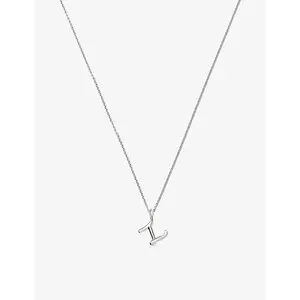 MISSOMA Curly Molten Mini Initial C -plated Sterling- Necklace - Silver