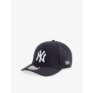 New Era 9forty New York Yankees Mlb Side-script Cotton Baseball Cap - Navy